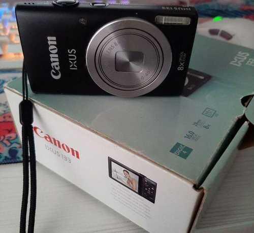 Компактный фотоаппарат canon ixus 133 и canon 8215