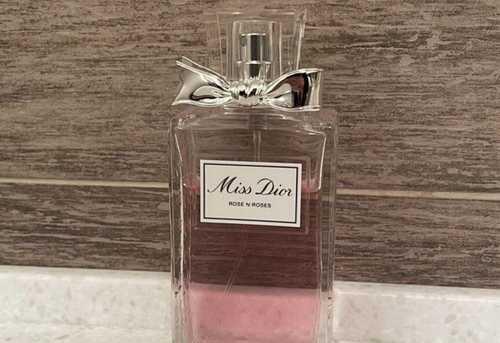 Туалетная вода Miss dior rose n roses тестер