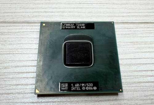 Процессор ноутбука Intel Dual-Core T2330(Socket P)
