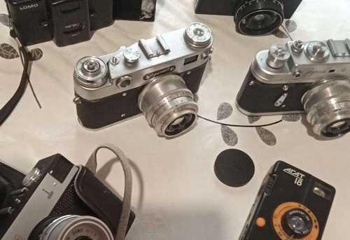 Пленочные фотоаппараты СССР разные для коллекции