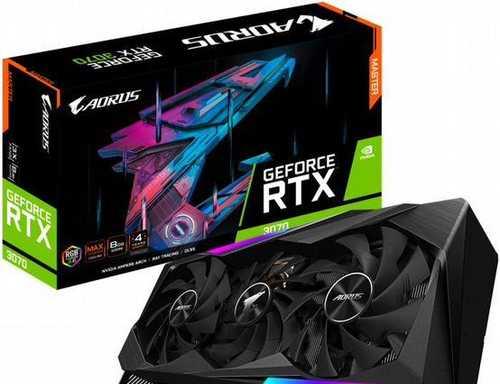 Видеокарта gigabyte aorus GeForce RTX 3070 master