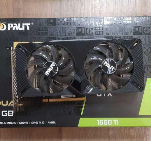 Видеокарта Nvidia Palit GTX 1660Ti