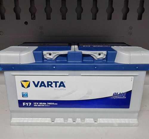 Аккумулятор 80Ач varta 740А F17