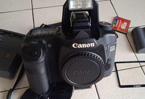 Зеркальный фотоаппарат canon eos 50d