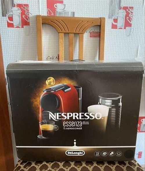 Кофемашина Nespresso + Капучинатор Aeroccino 3