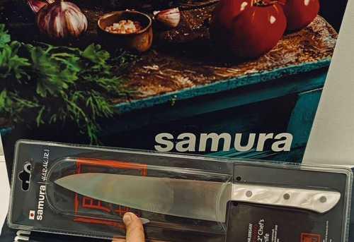 Нож кухонный "Samura Harakiri Akril" Шеф, 208 мм