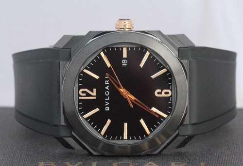 Bvlgari Black Octo Steel DLC and Gold