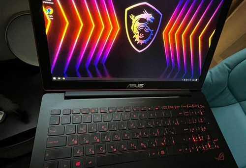 Игровой ноутбук asus Republic of Gamers