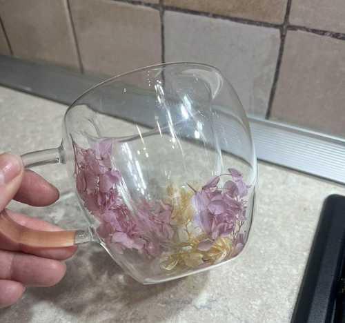 Кружка с двойным стеклом