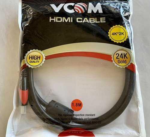 Кабель hdmi vcom 1.8 м с фильтрами (CG525D)