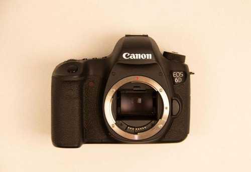 Зеркальный фотоаппарат canon EOS 6D