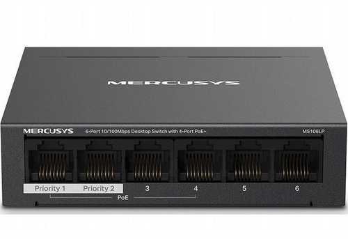 Mercusys MS106LP коммутатор poe