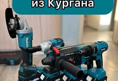 Набор аккумуляторного инструмента 4 в 1 Makita