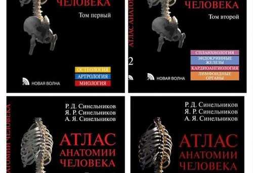 Атлас анатомии человека, Синельников,2019 год