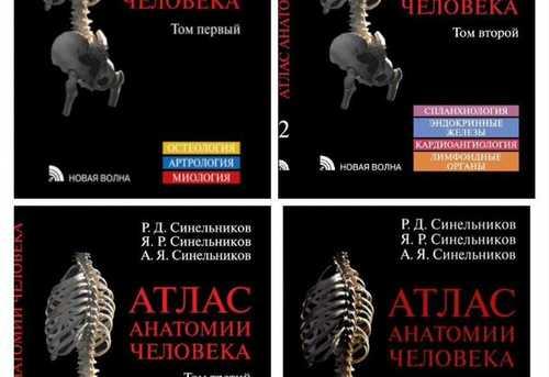 Атлас анатомии человека, Синельников,2019 год