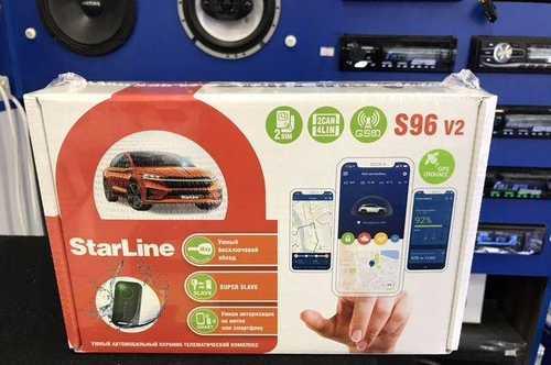 Starline E96 v2 BT 2can+4lin 2sim GSM-GPS