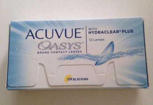 Линзы контактные - 2.25 acuvue oasys