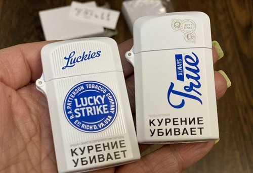 Lucky Strike новая коллекционная турбо зажигалка