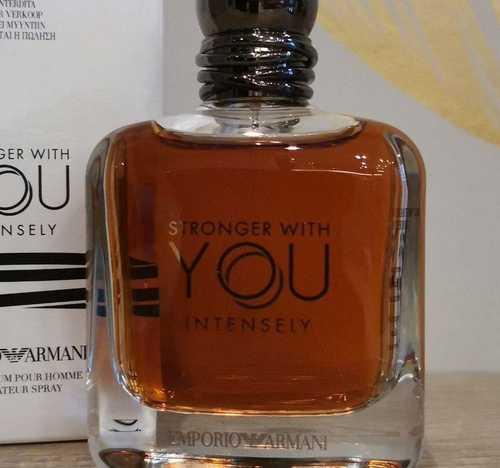 Giorgio Armani Stronger with you Intensely 100