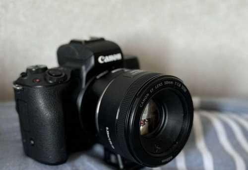 Зеркальный фотоаппарат canon m50 mark II
