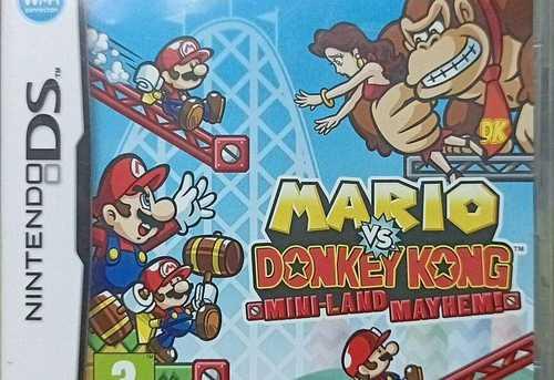 Mario vs.Donkey Kong: Mini-Land Mayhem Коробка