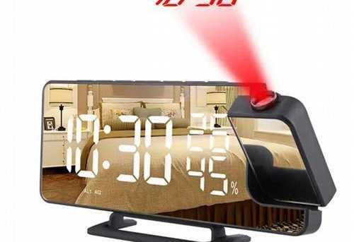 Будильник электронный с проектором Best Time