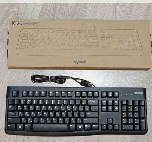 Клавиатура Logitech K120 Новая