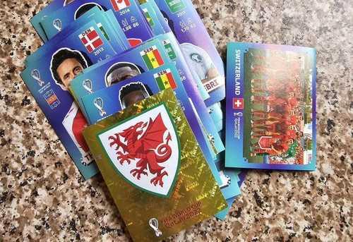 Наклейки panini fifa world cup 2022 обмен