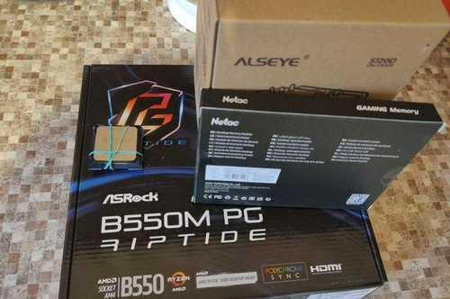 Комплект Ryzen 5600x+32GB+B550