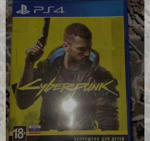 Cyberpunk 2077 ps4 диск