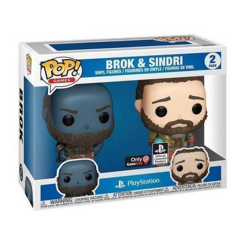 Funko Pop Brok and Sindri 2-pack God of War