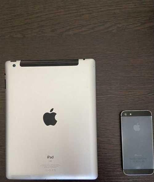 iPad 16gb и iPhone 5 16gb