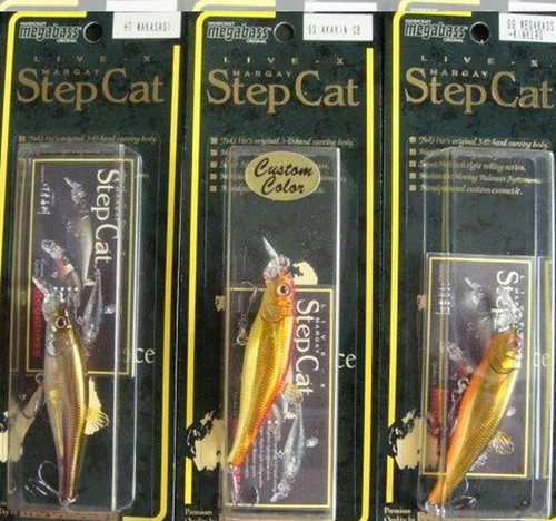 Megabass Live-X Margay StepCat-# 7, # 15, # 4