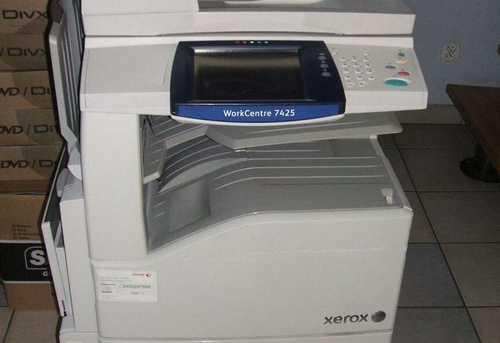 Мфу Цветное А3/А4 Xerox 7425 нал/безнал