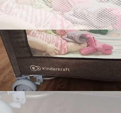 Манеж кроватка kinderkraft
