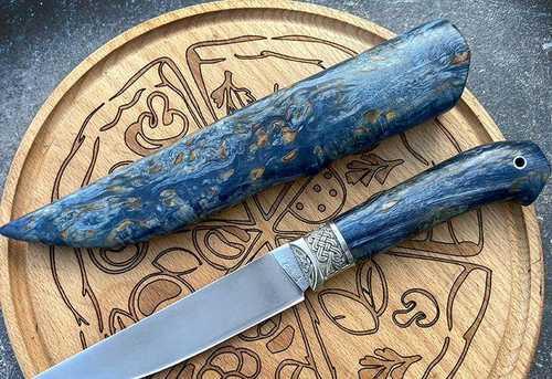 Подарочный охотничий нож в деревянном чехле