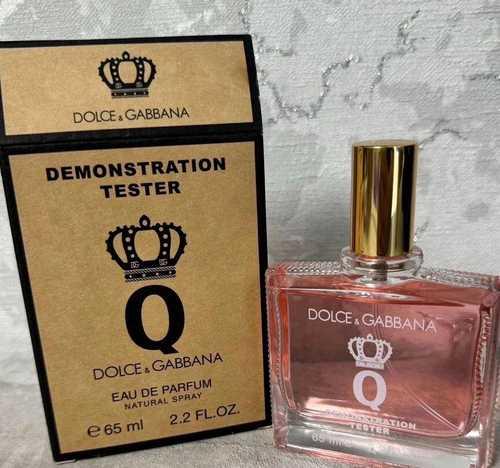 Q by dolce gabbana тестер