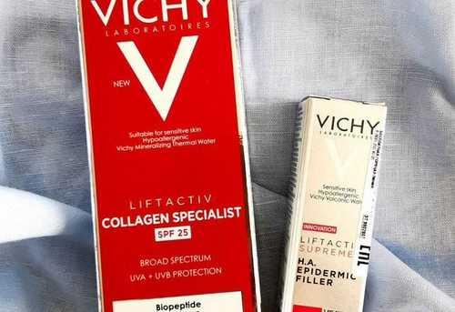 Vichy Liftactiv Collagen Дневной крем spf 25+сывор