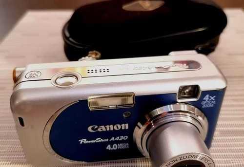 Компактный фотоаппарат Canon Power Shot A430