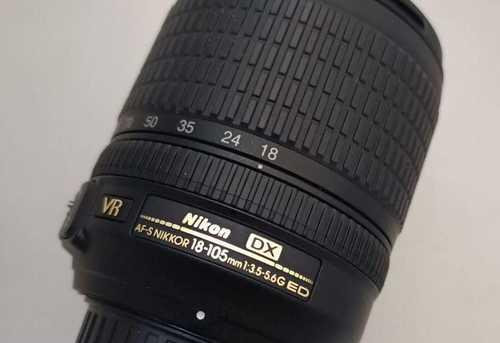 Объектив Nikon AF-S 18-105mm F 3,5-5,6 G VR б/у
