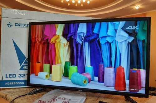 Новый Телевизор Smart TV 82см,встроен wifi,YouTub
