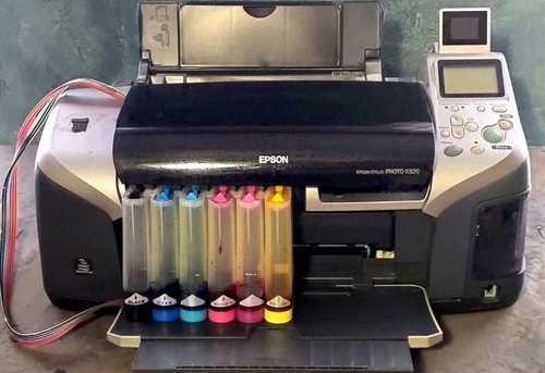 Цветной струйный принтер Epson R320