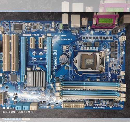 Материнская плата gigabyte GA-P67A-D3-B3 (rev. 1.0