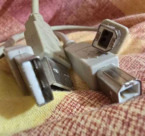 Кабель USB a вилка - b вилка