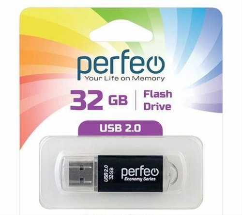 Флешка 32Gb USB 2.0 Perfeo. Новые. В упаковке