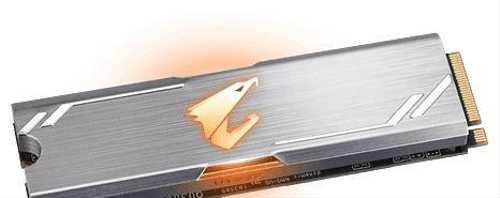 SSD M2 накопитель Gigabyte aorus RGB 256 гб