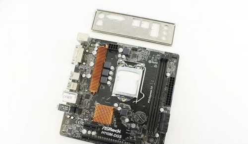 Материнская плата (1151) ASRock H110M-DGS