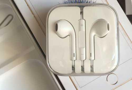 Наушники Apple EarPods новые оригинал