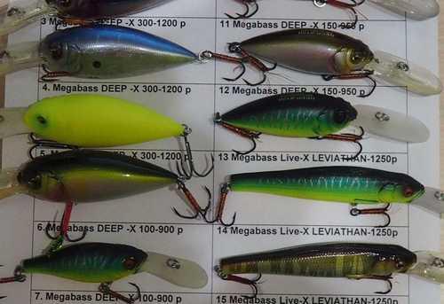 Воблеры Megabass, Jackall