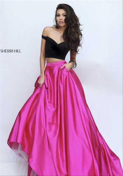 Вечернее платье в пол sherri hill